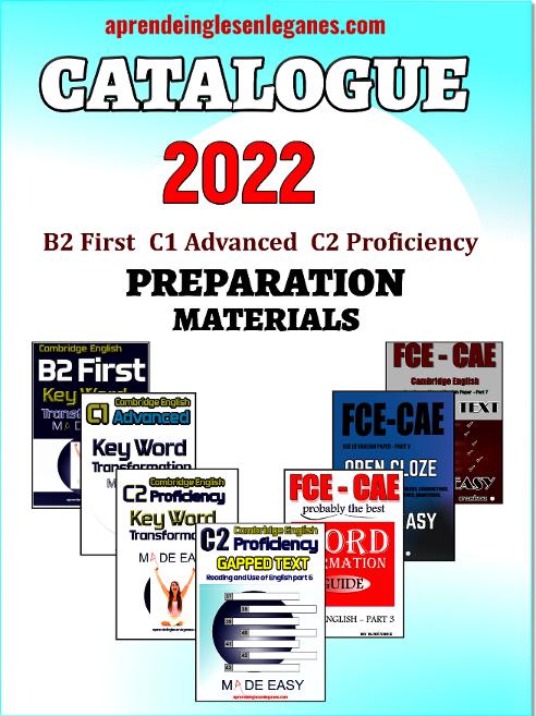 Cambridge English - Preparation Material - Catalogue