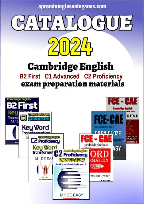Cambridge English Exams- Preparation Material - Catalogue