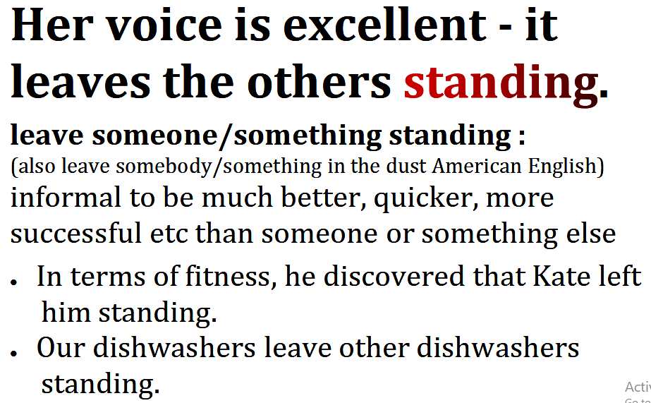 Multiple choice exercises